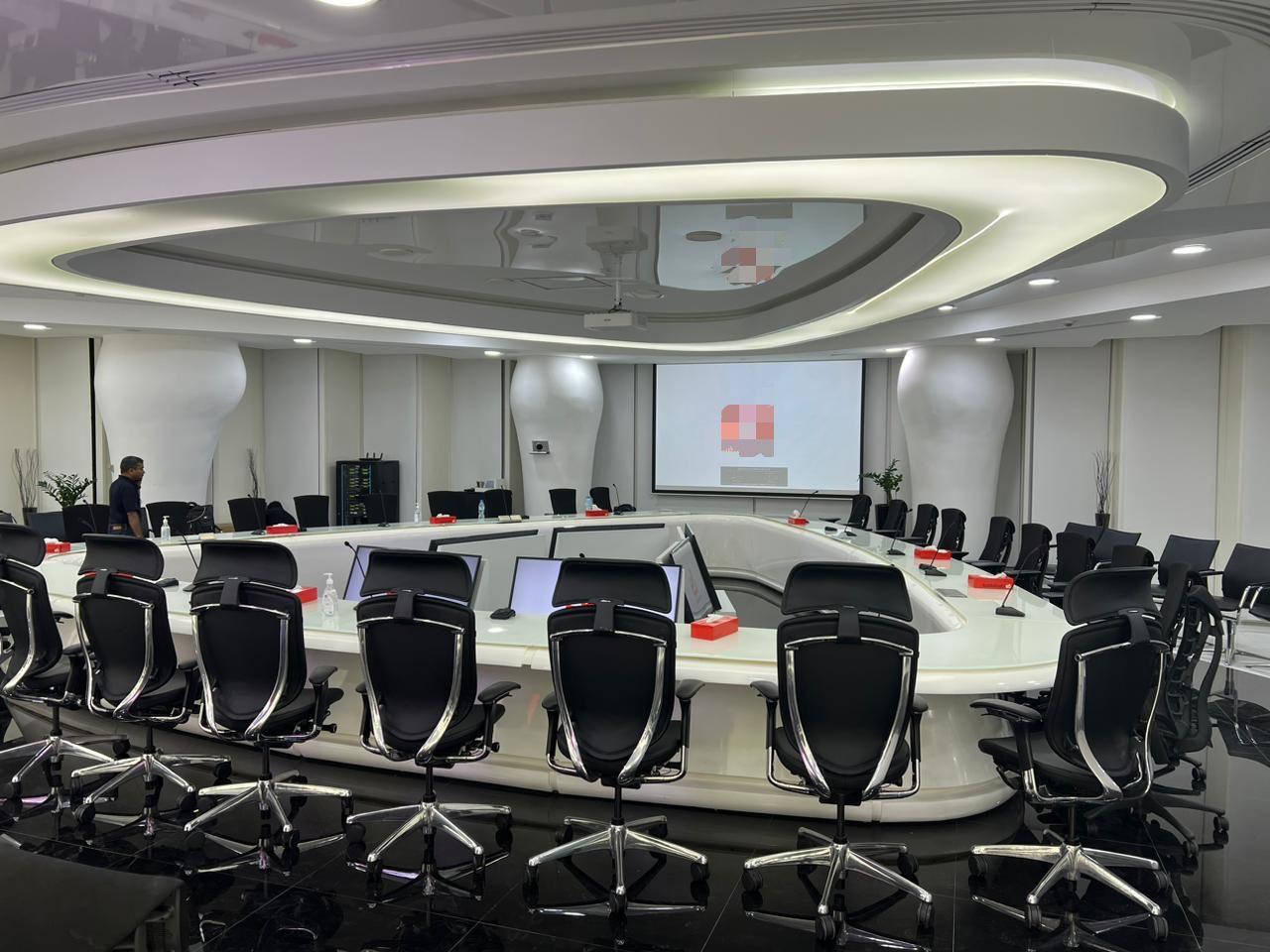 Multipurpose Room with Discussion System and VC - GENUINE IT SYSTEMS